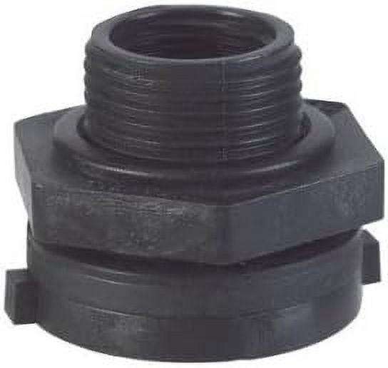 Watts Washer Bulkhead Union 3/4 " Mip Nylon Body With Buna Washer ...