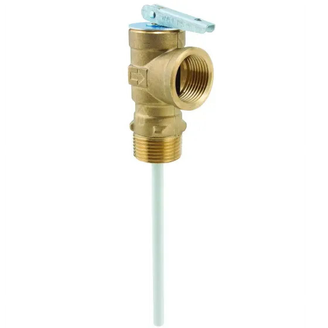 Watts Water 100XL-125 Relief Valve, 3/4 Inch Mnpt By Fnpt, Brass Body ...