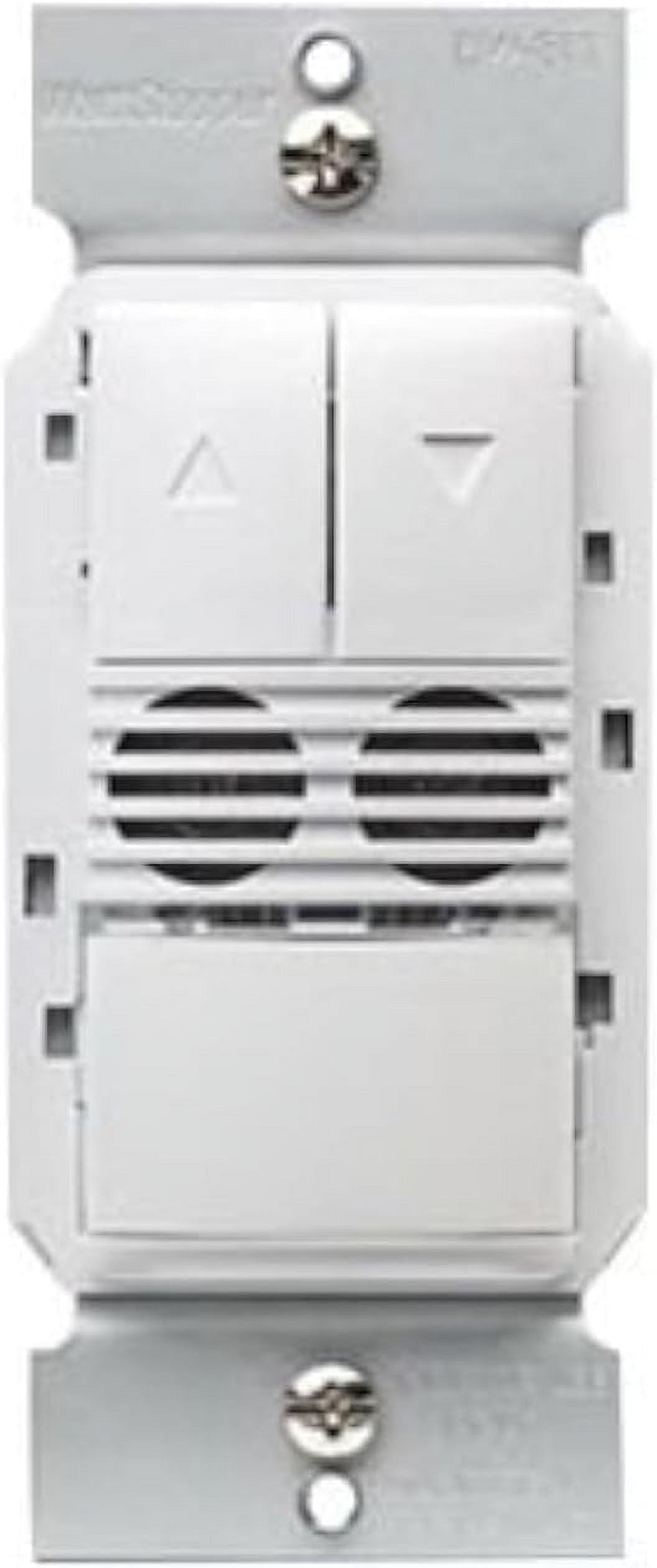 1- Wattstopper DW-311-W Dual Technology Dimming Wall Switch Occupancy ...