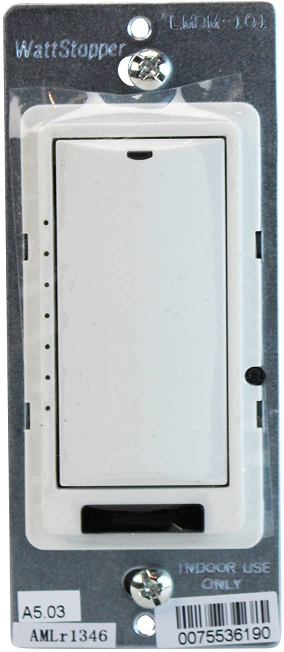 Wattstopper LMDM-101 Digital Dimming Wall Switch Low Voltage LED, White ...