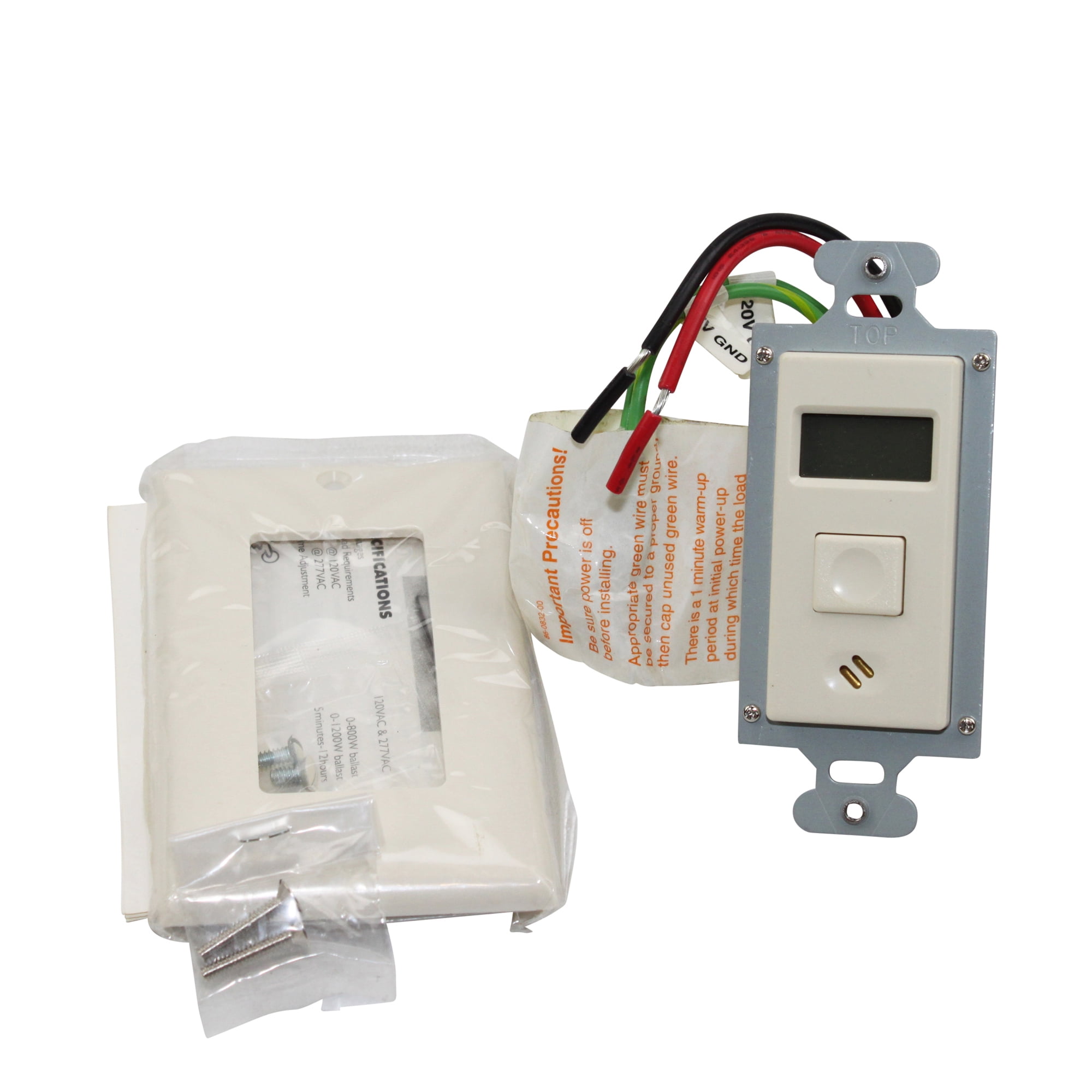 Wattstopper Ts-200-A Digital Timer Switch 120/277V Inteliswitch With ...