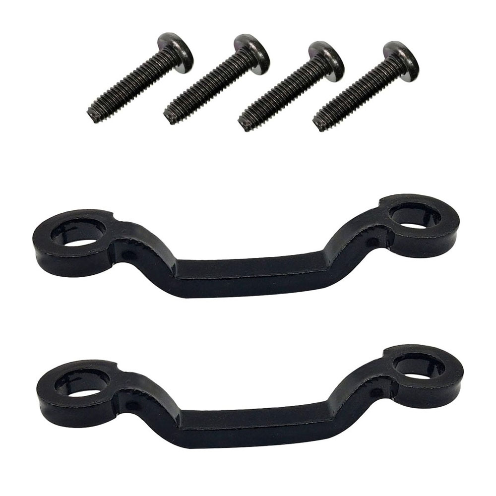 Wauebuly 1 Pair Footman Loop Brackets for Wrangler JK JL JT Door Limit Strap Footman Loop ...