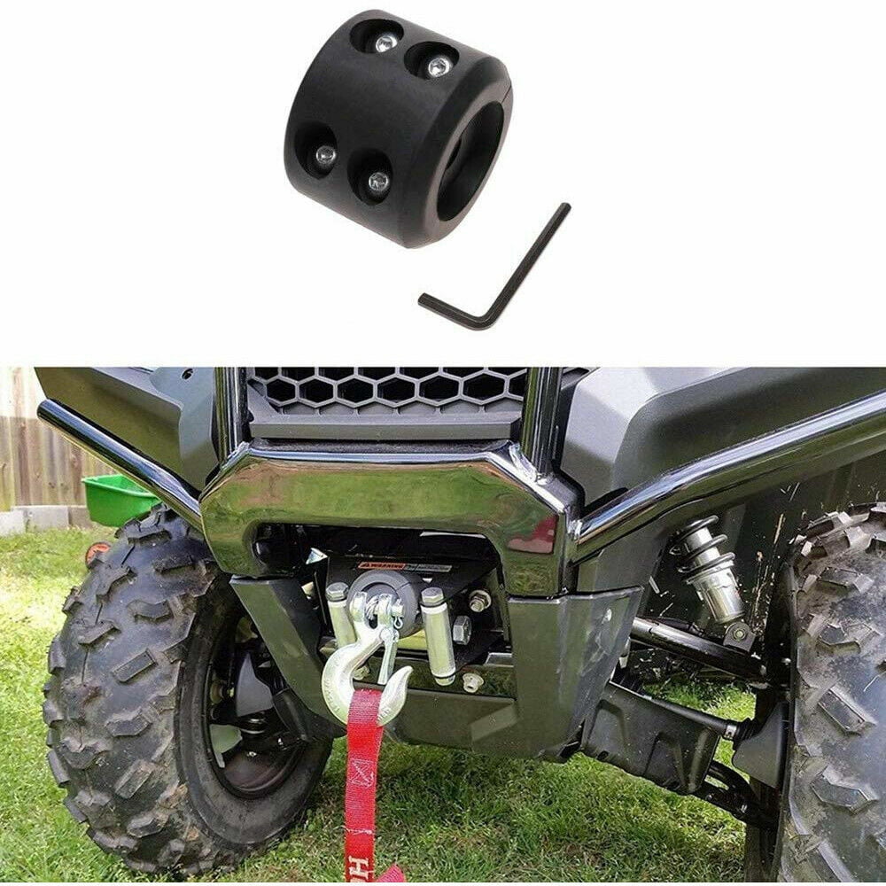 Wauebuly Winch Stopper Rubber Heavy Duty Cable Line Saver Rope Hook ...