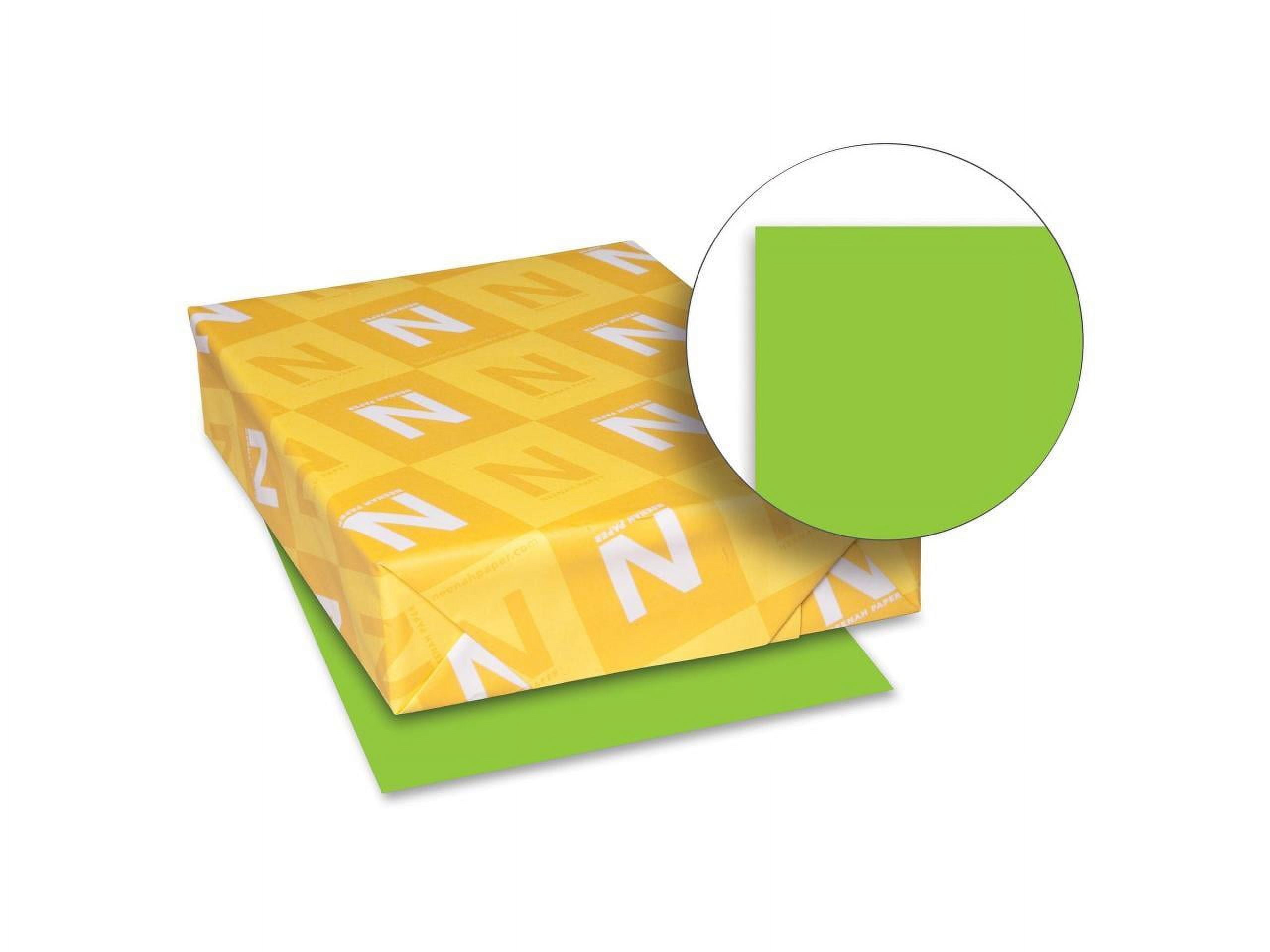 Wausau Astrobrights Martian Green Colored Paper, 24lb, 8-1/2 x 11, 500 ...