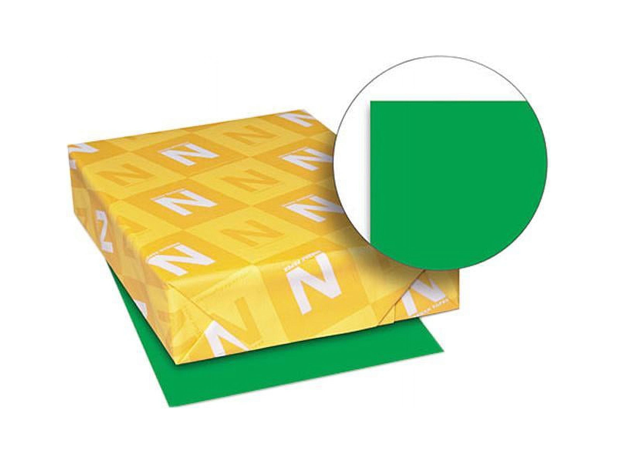 Wausau Paper 22541 Astrobrights Colored Paper, 24lb, 8-1/2 x 11, Gamma ...