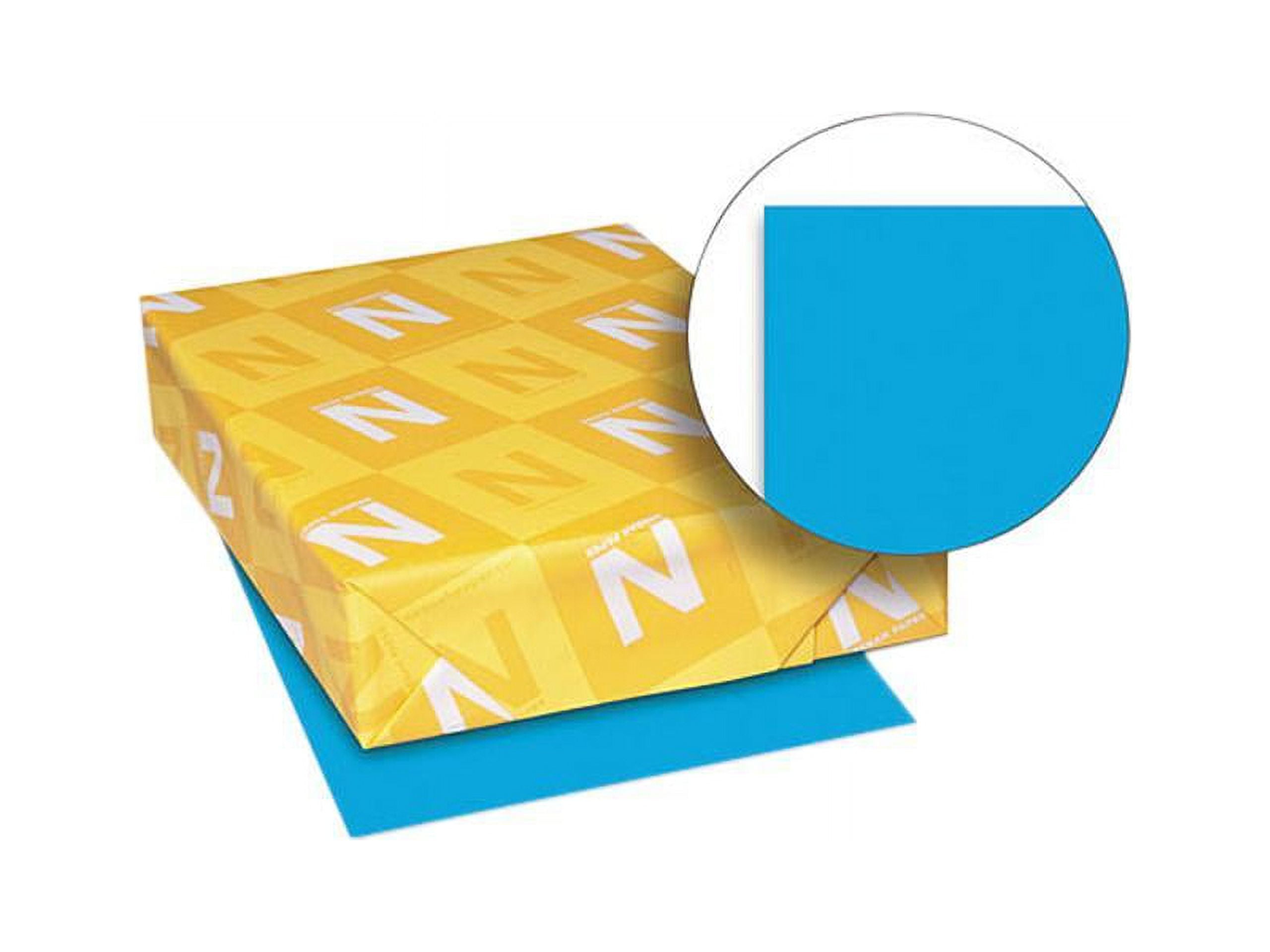 Wausau Paper 22661 Astrobrights Colored Paper, 24lb, 8-1/2 x 11 ...