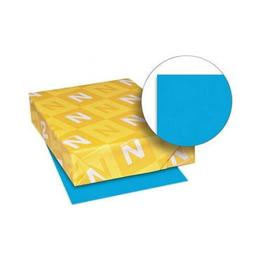 Sparco Premium Grade Pastel Color Copy Paper, 8.5" x 11", 20 lb., Blue ...