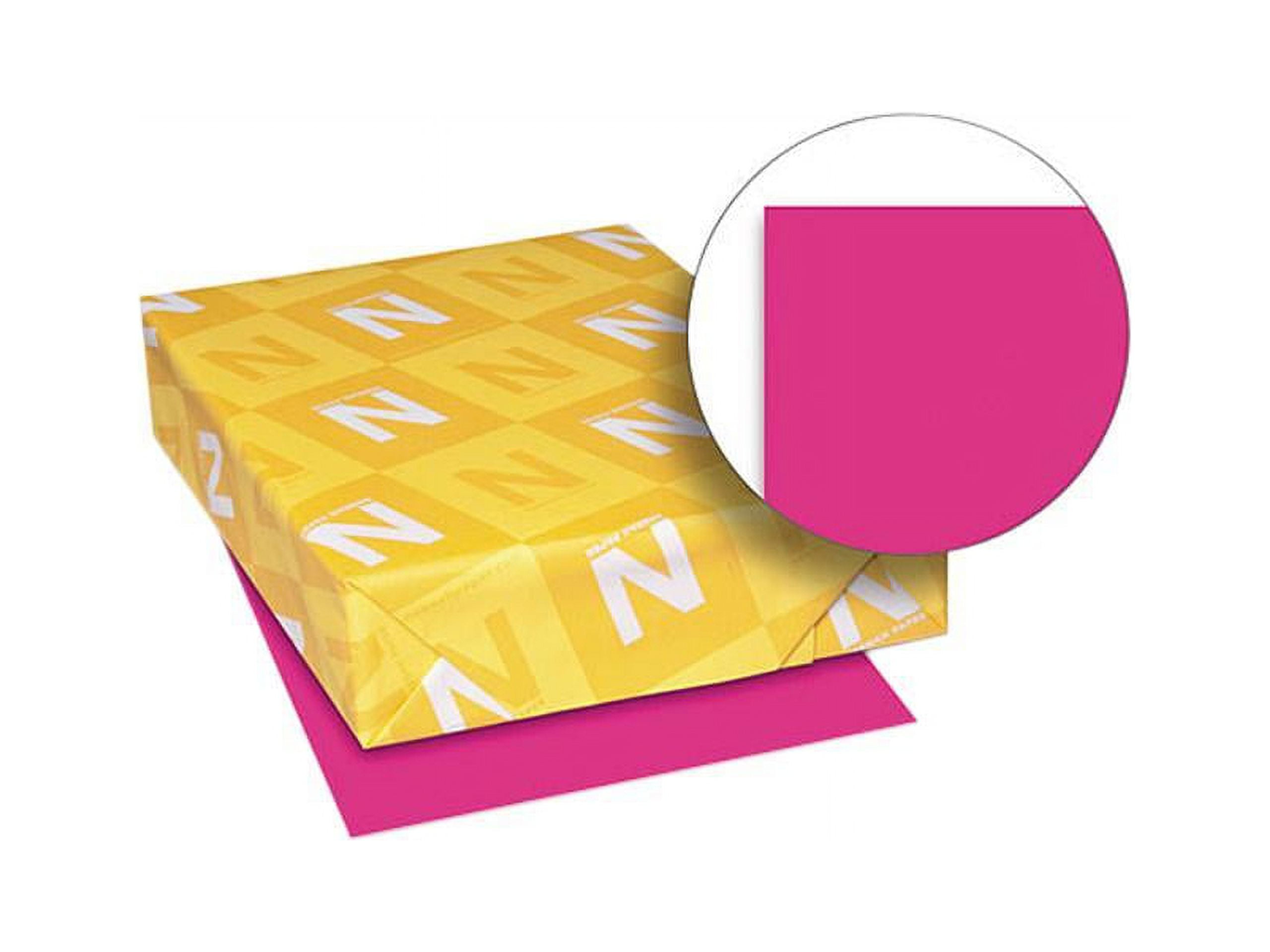 Wausau Paper 22681 Astrobrights Colored Paper, 24lb, 8-1/2 x 11 ...