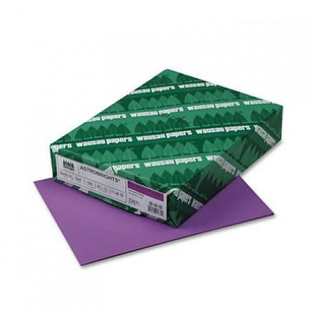 Wausau Paper Products - Wausau Paper - Astrobrights Colored Paper, 24lb ...