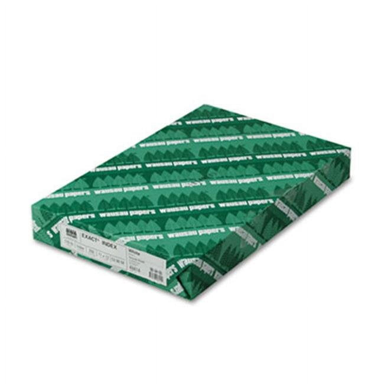 Wausau Papers 40414 Exact Index Card Stock, 110 lbs., 11 x 17, White ...