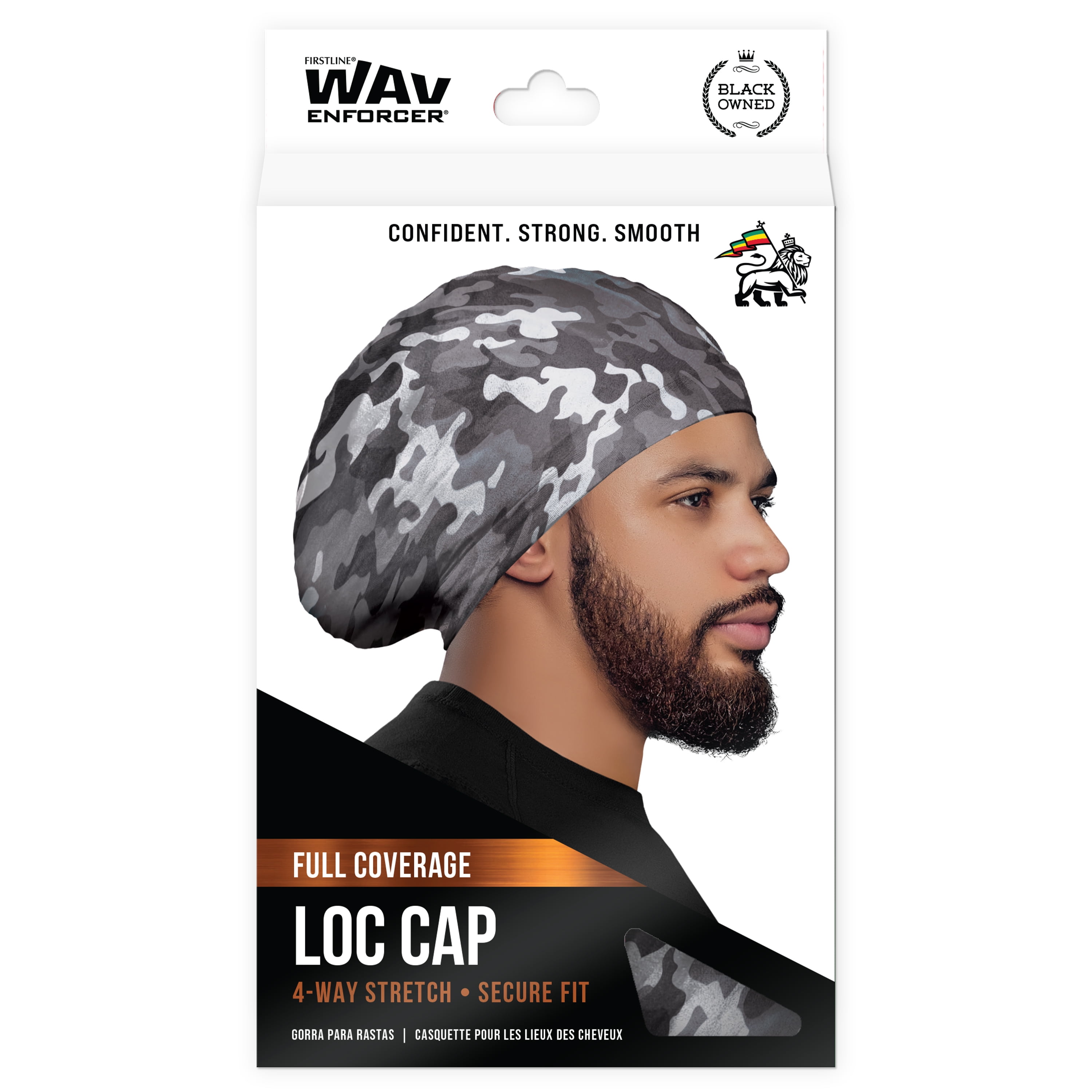 WavEnforcer Gray Camo Loc Cap, 1 Count - Walmart Business Supplies