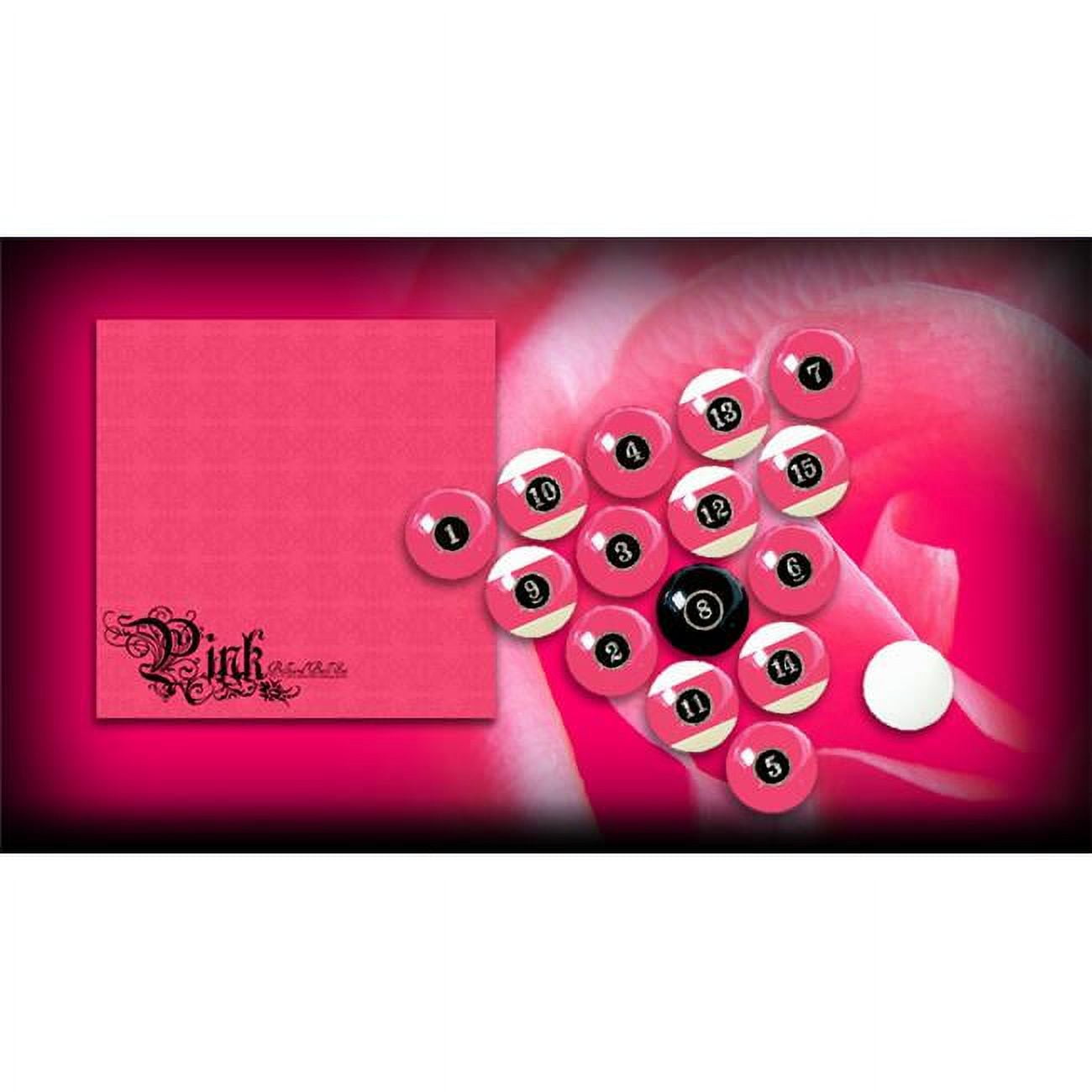 Wave 7 Technologies VNS-HOTPINK Hot Pink Billiard Ball Set - Walmart.com