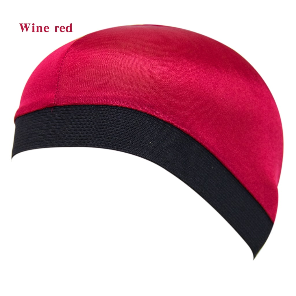 Wave Cap, Silk Stocking Wave Caps for 360 Waves, Silky Durag for Men ...