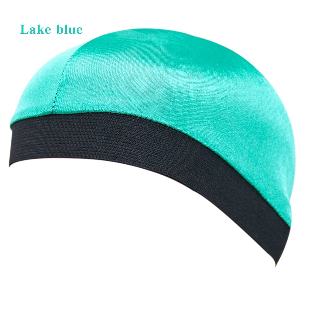 Wave Cap, Silk Stocking Wave Caps for 360 Waves, Silky Durag for Men ...