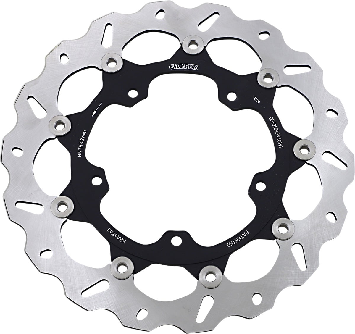 Wave Floating Front Left Side Rotor - Walmart.com