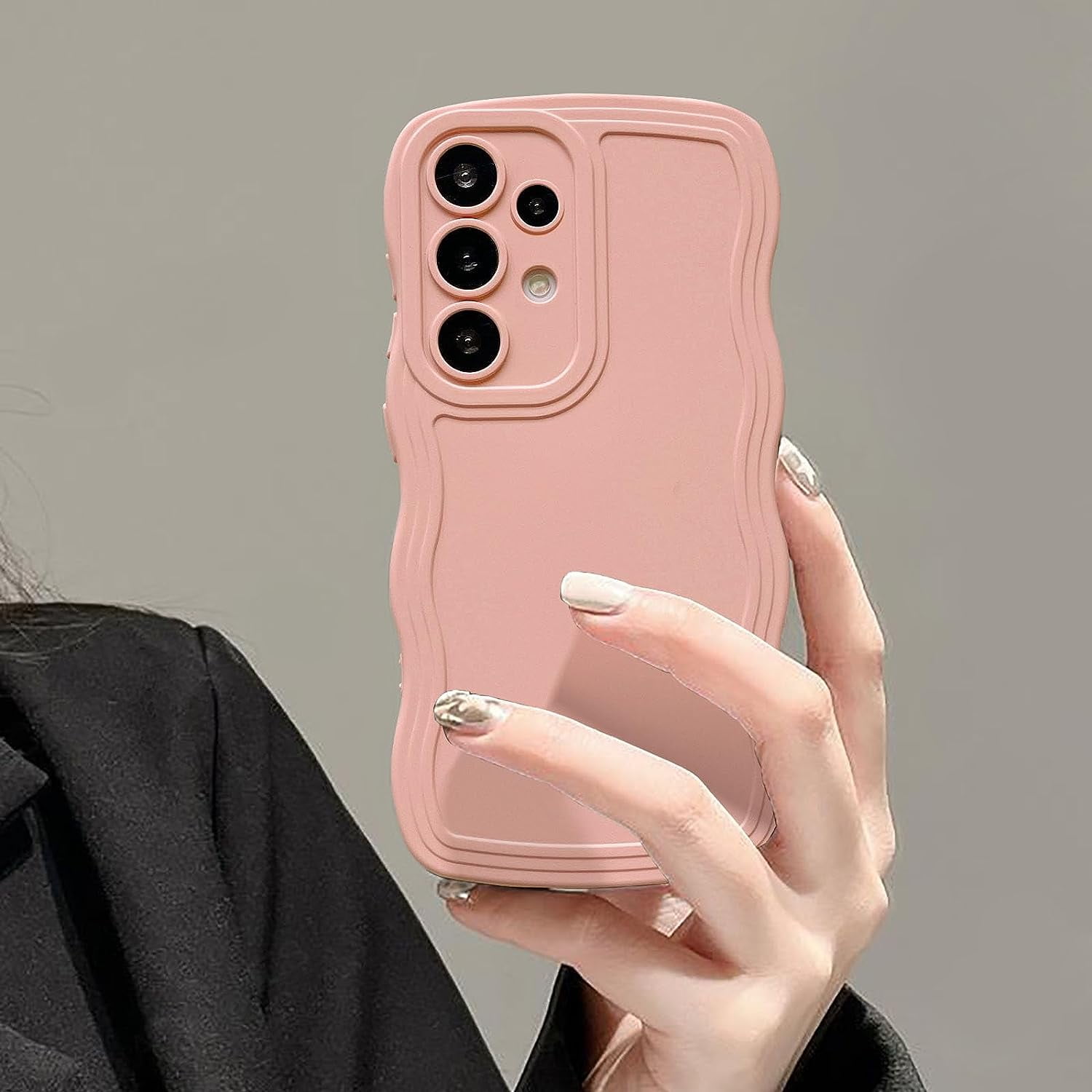 Wave Frame Case for Samsung Galaxy A52 4G/5G A52S 5G Phone Case,Cute ...