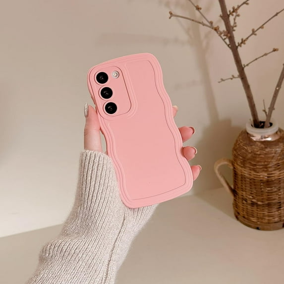 Wave Frame Case for Samsung Galaxy S22 5G Phone Case,Cute Wave Frame ...