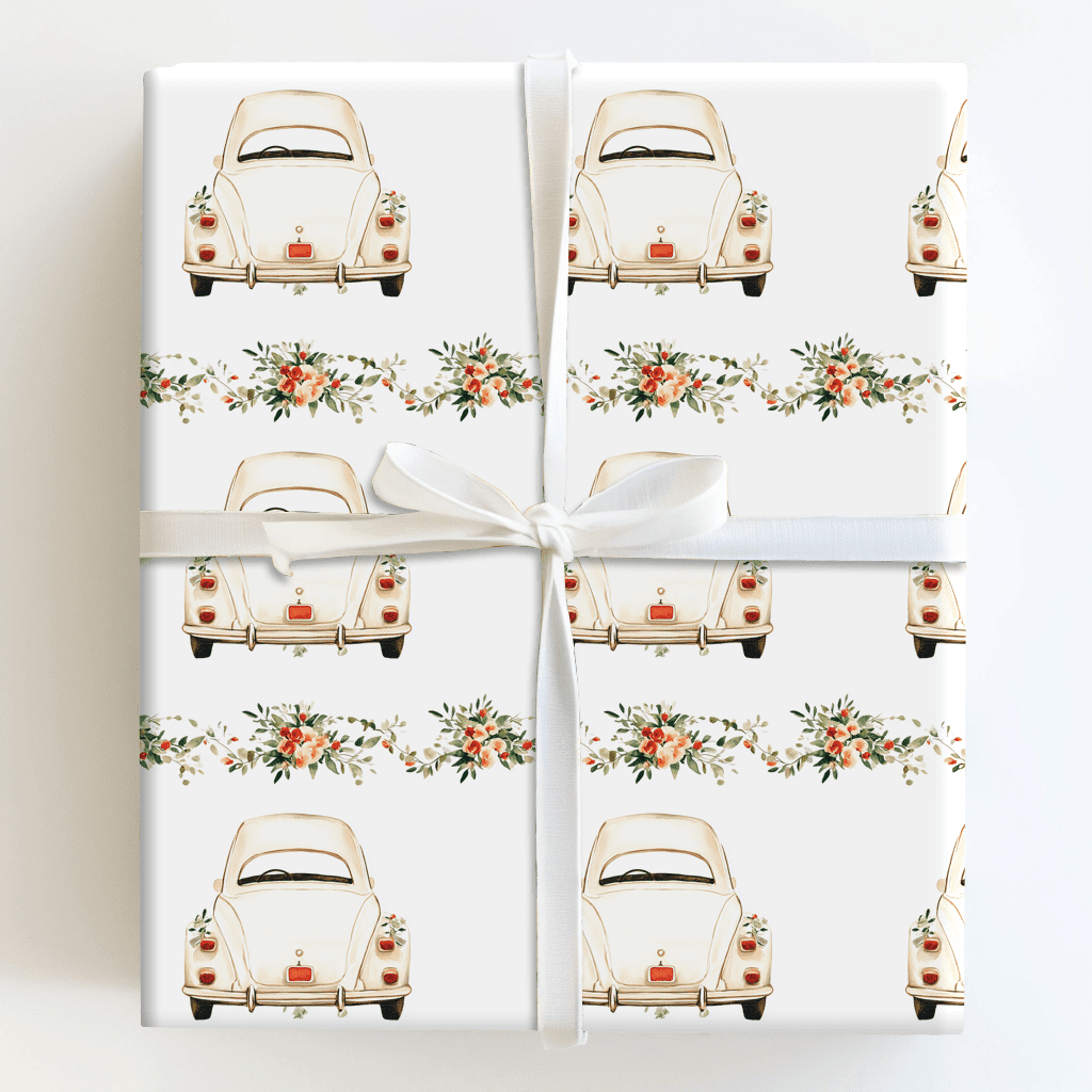 Wave Goodbye - Christmas Wrapping Paper Roll - Gift Wrap for Holidays ...