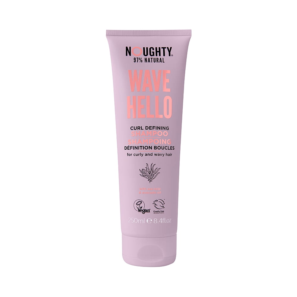 Noughty Wave Hello Curl Enhancing Daily Shampoo with Iris Moss, Ocean ...