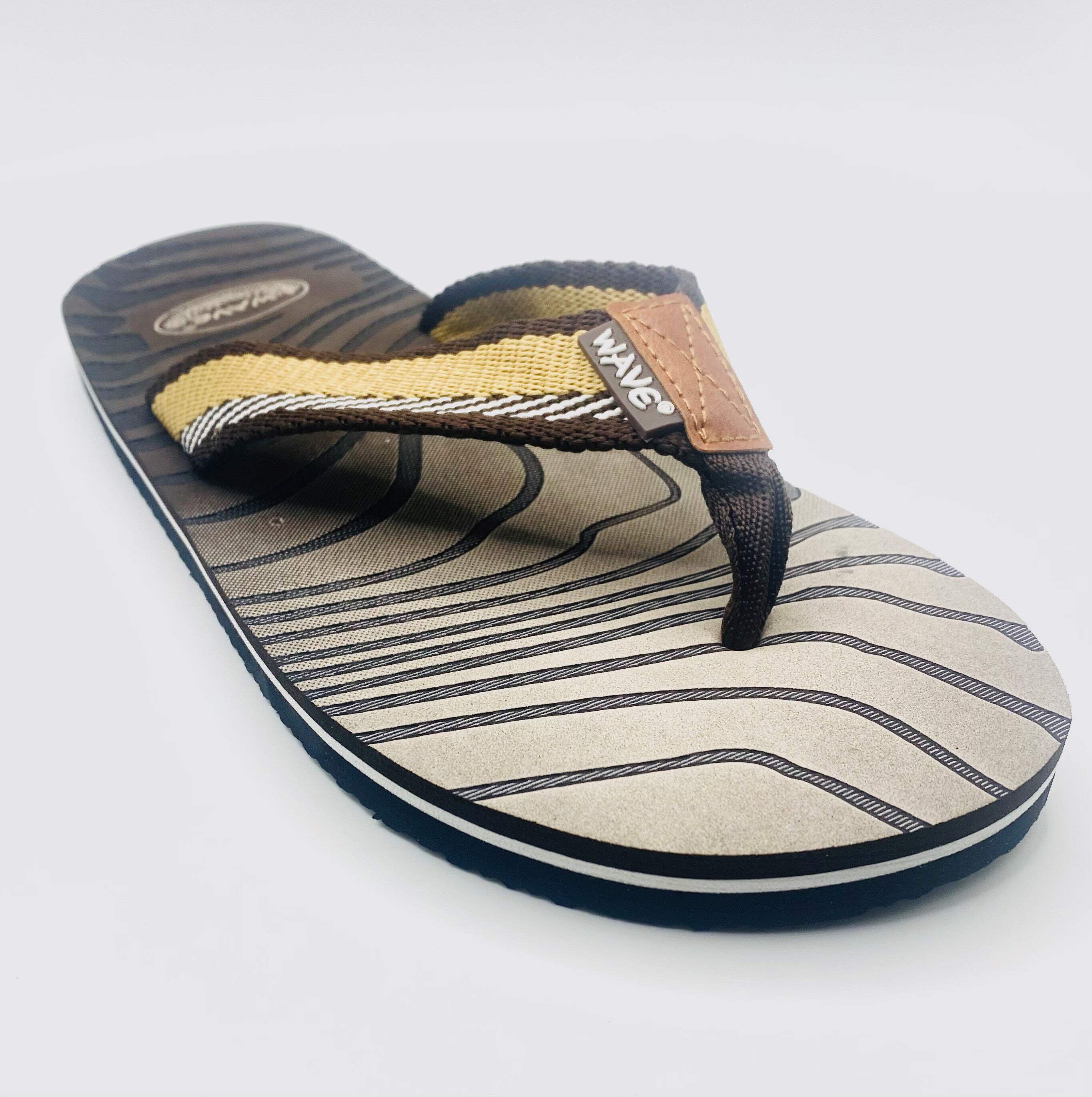 Wave Men's Retro Waves Flip Flop Sandals - Walmart.com