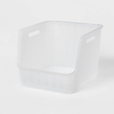 Storage Bins With Front Opening
