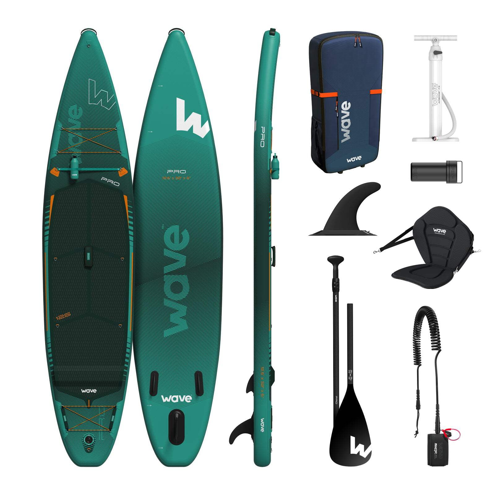 Wave Pro 2.0 Inflatable Stand Up Paddle Board | Anti Air Leaking ...