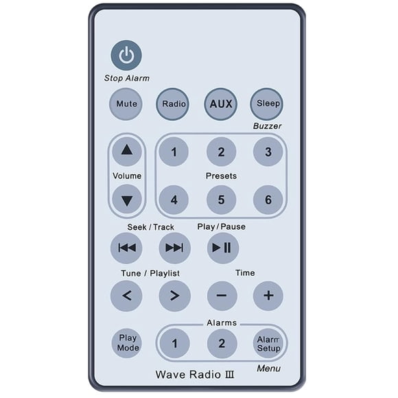 bose wave radio remote