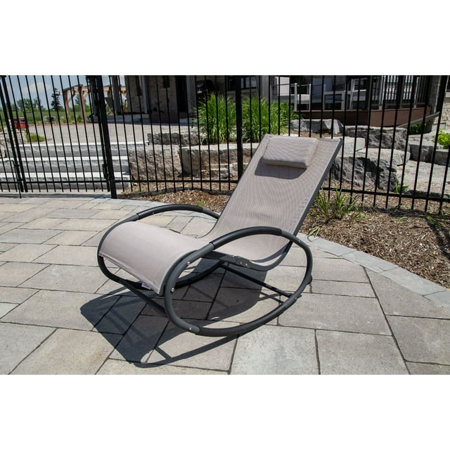 Wave Rocker - Aluminum - (Macchiato on Matte Dark Grey) - Walmart.com