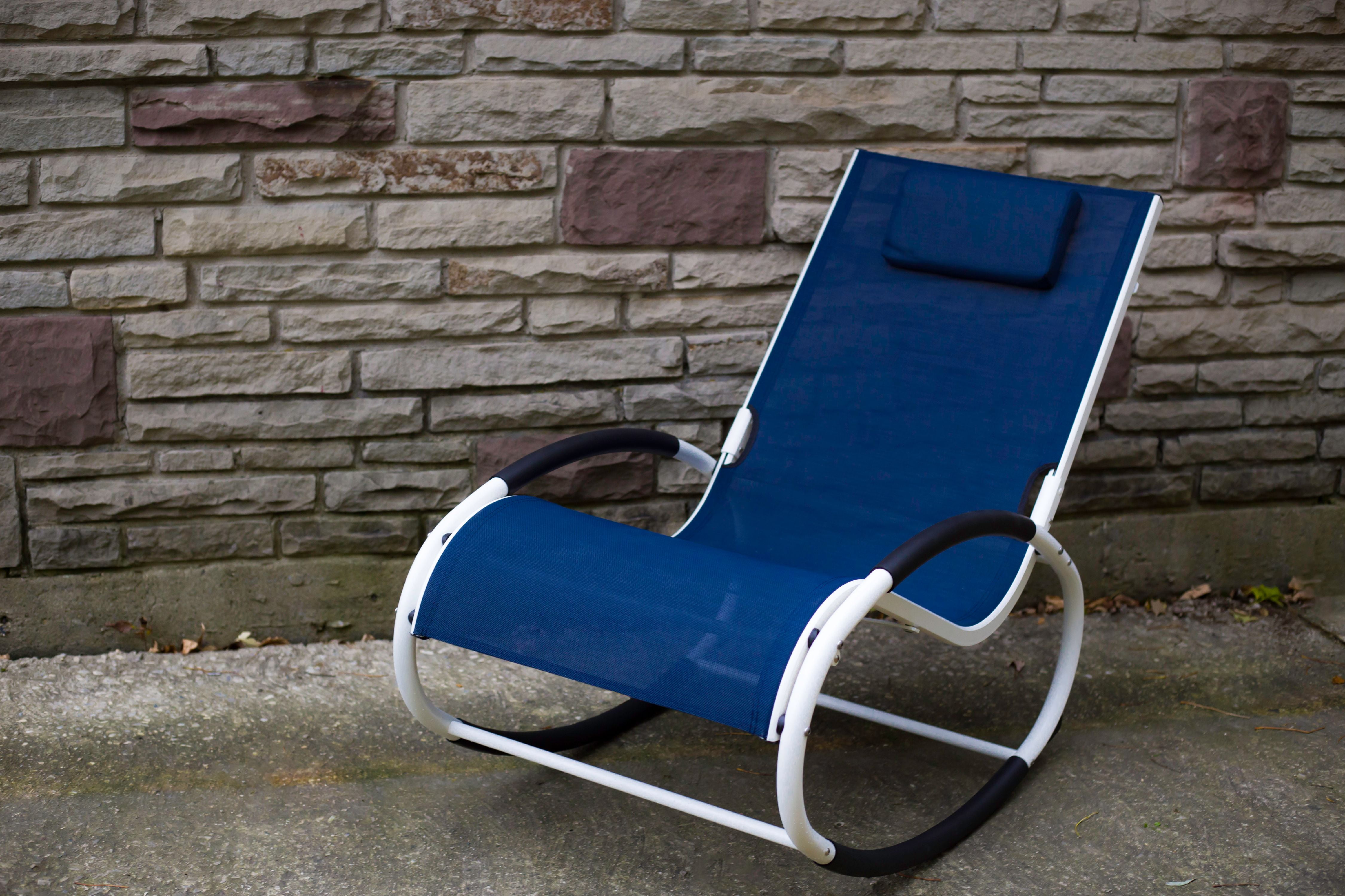 Wave Rocker - Aluminum - (Navy on Matte White) - Walmart.com