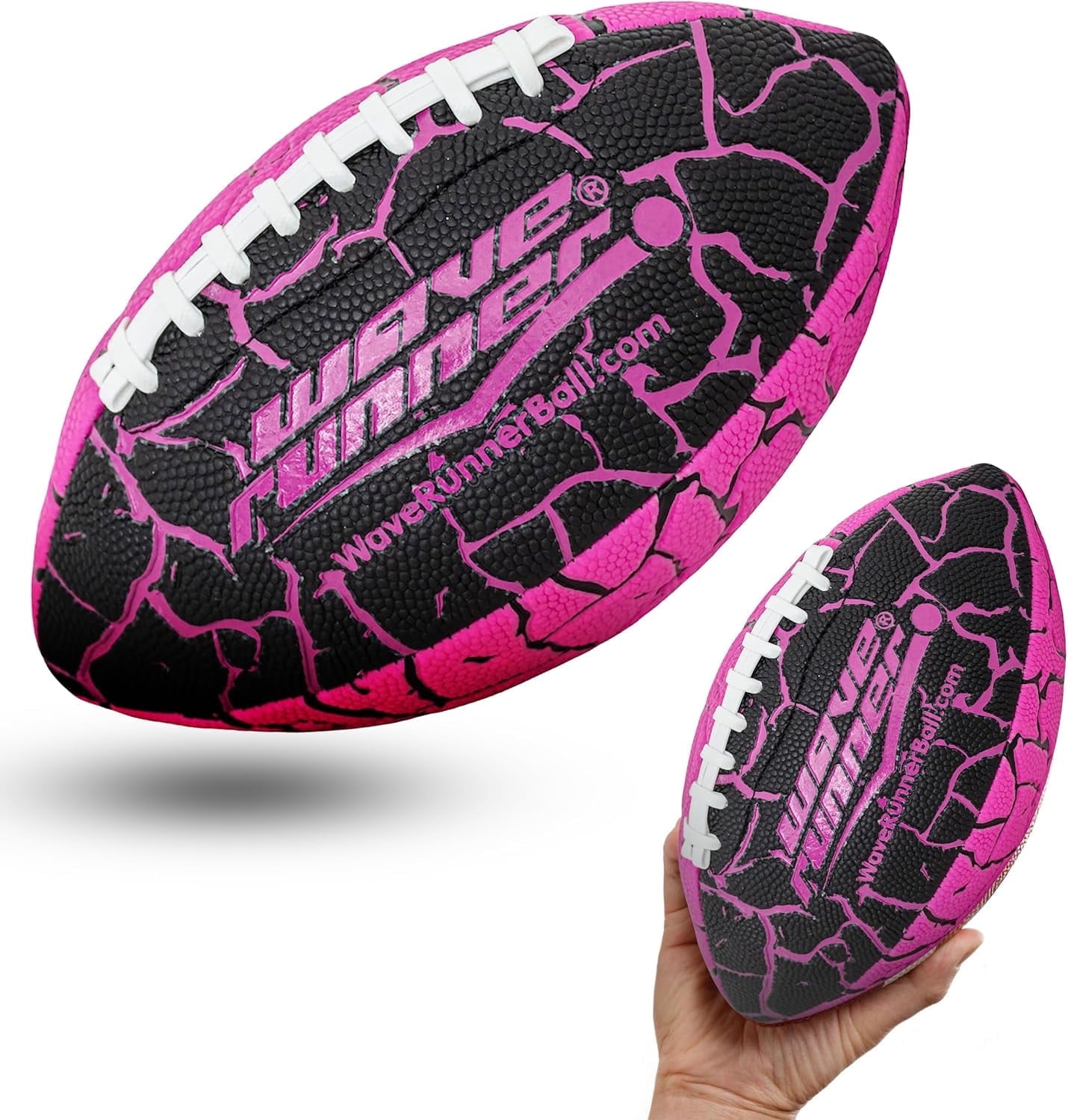 Wave Runner Grip It Waterproof Junior Size Football, 9.25-Inch, Durable ...