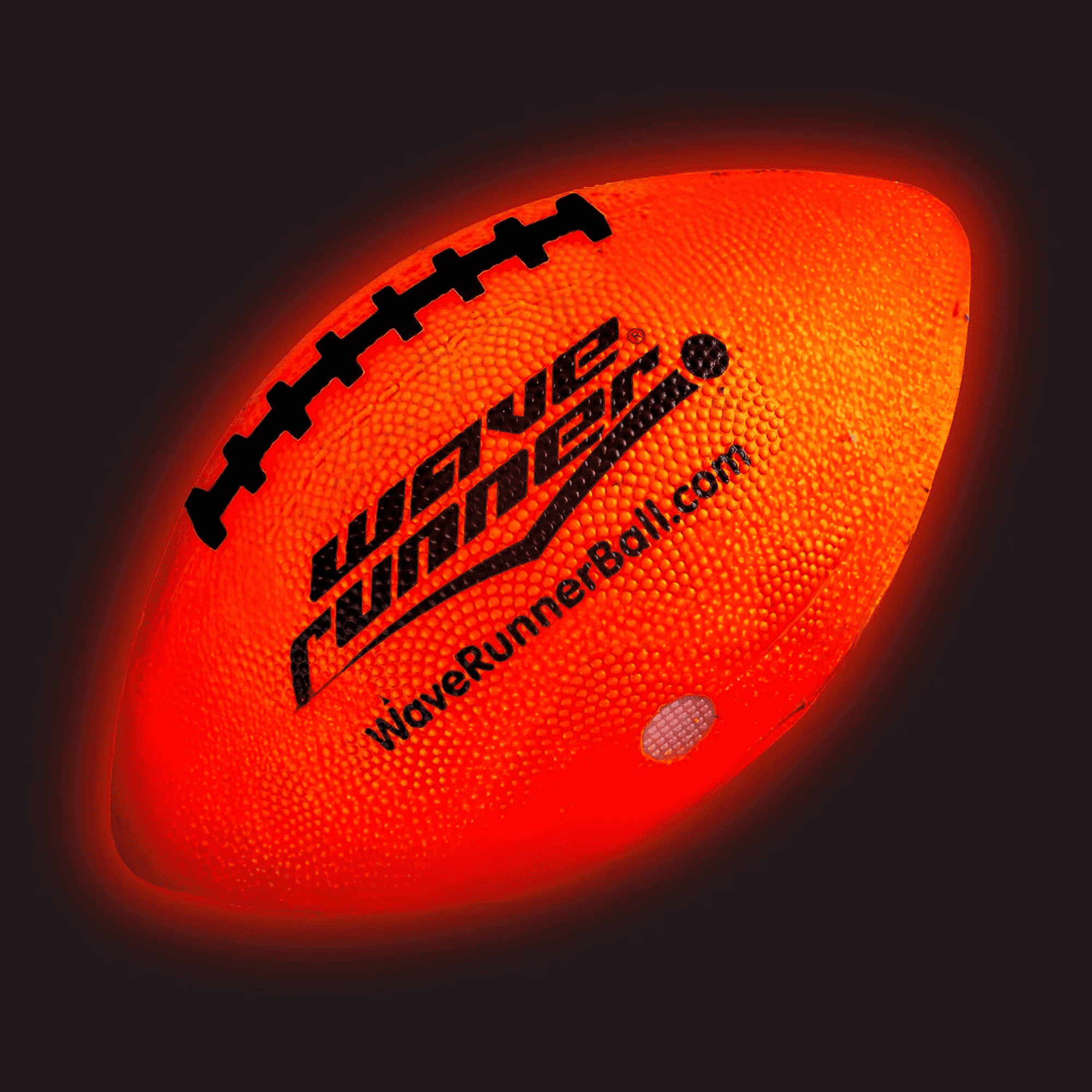 Wave Runner LED Light-Up Football - Glow in The Dark, Youth Size 10.35 ...