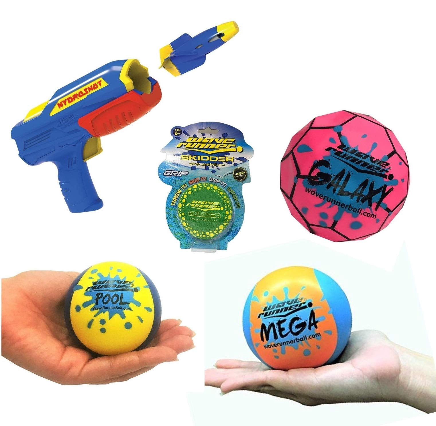 Wave Runner Pool Pack - 1 Underwater Rocket Launcher Torpedo Glider, 2 ...