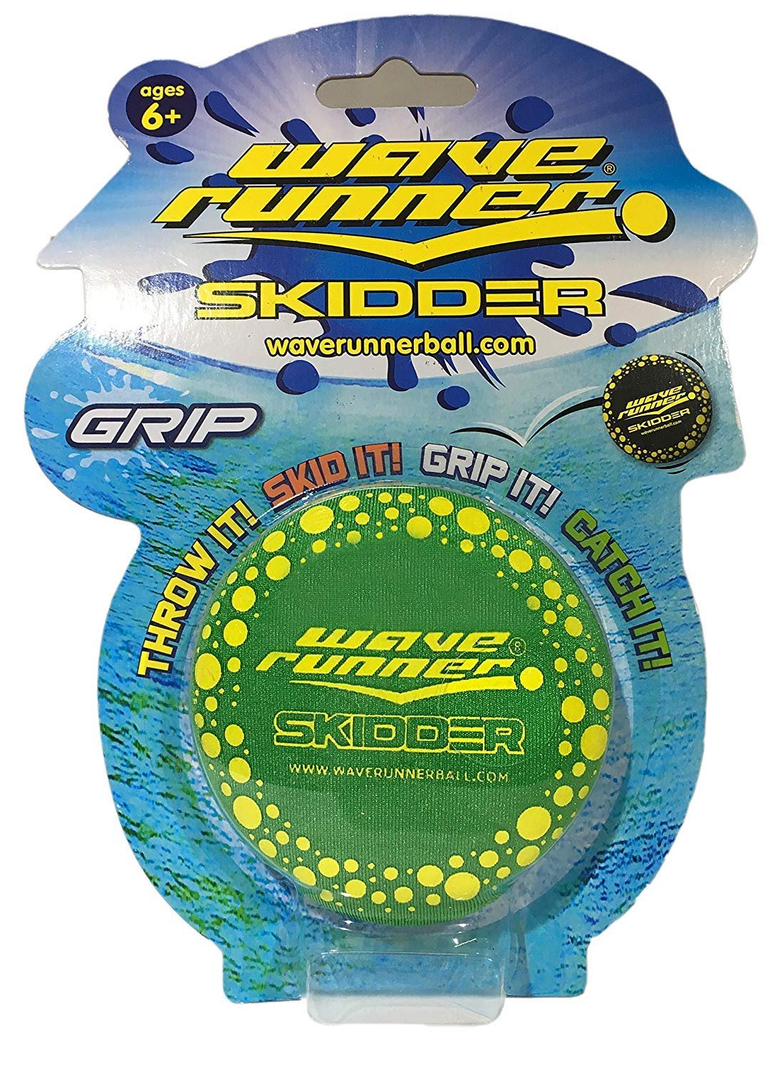 Wave Runner Water Bouncing Frisbee- Disc That Bounces, Skids, and Skips ...
