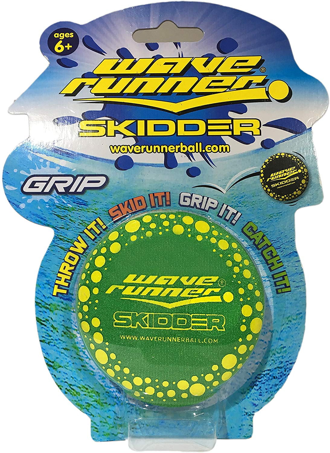 Wave Runner Water Skipping Disc for Pool / Beach / Park Mini Frisbee ...