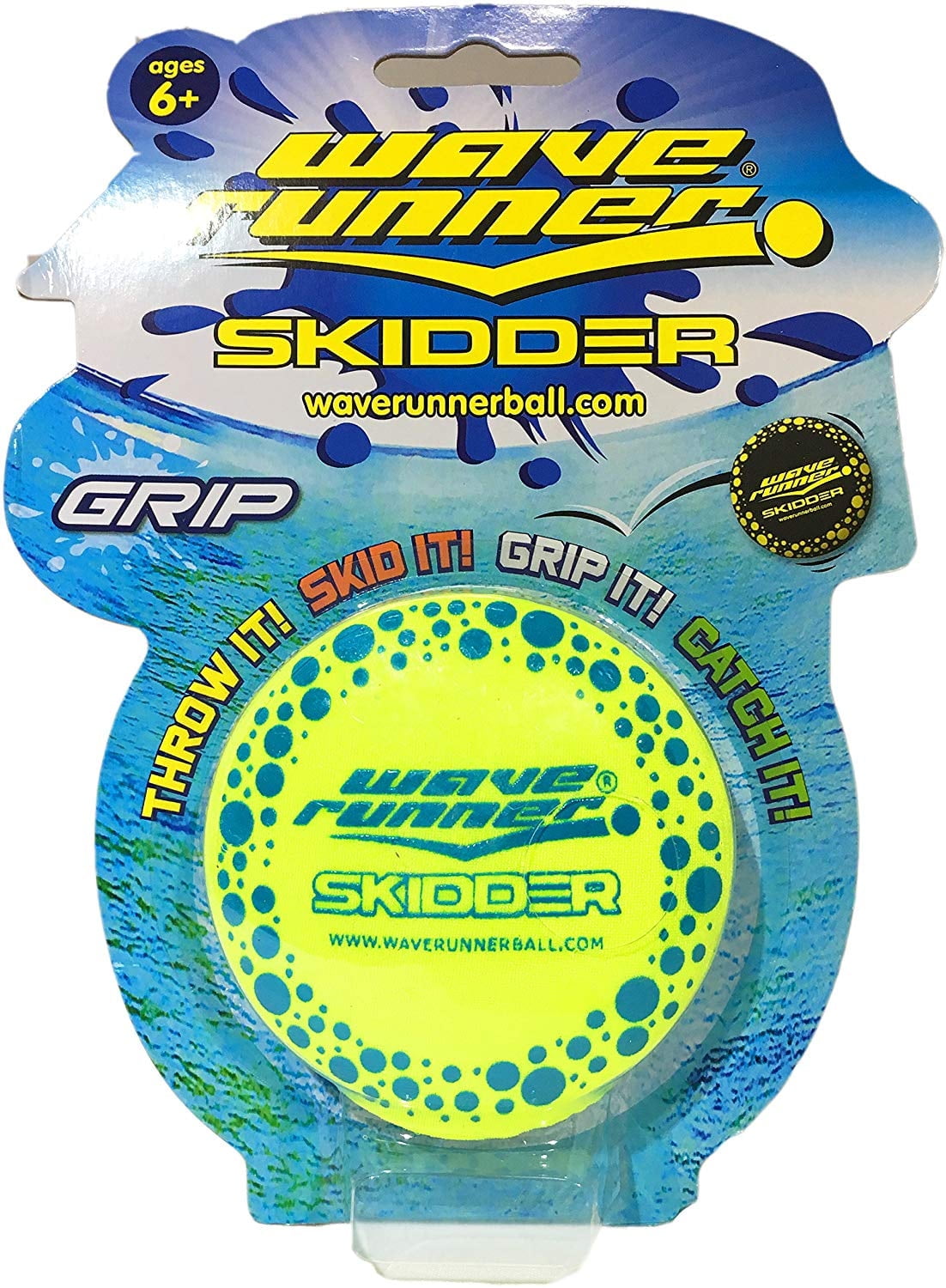 Wave Runner Water Skipping Disc Mini Frisbee for Pool, Beach, and Park ...