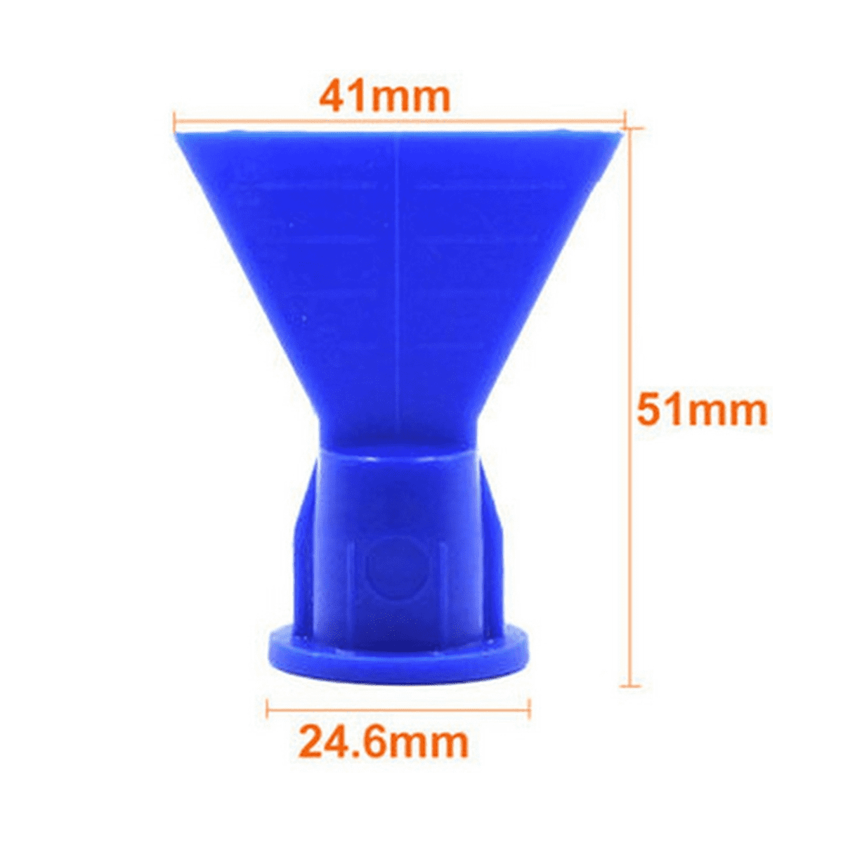Wave Shape Silicon Cone for Caulking Spare Part Nozzle Tip for Sealant ...