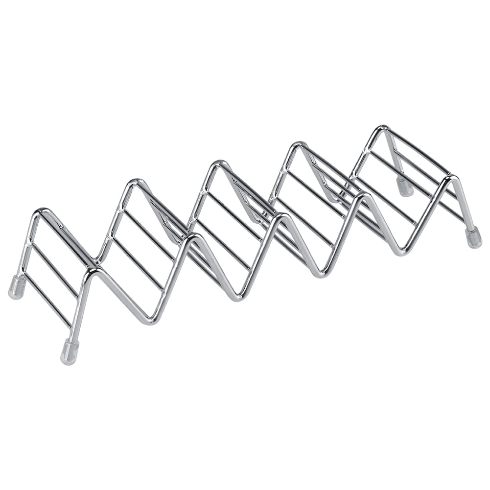 Wave Shape Stainless Steel Mexican Taco Holder Display Stand Shell Rack ...
