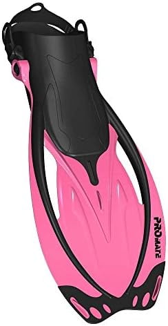 Wave Snorkeling Open Heel Fins Adjustable Strap Snorkel Fins Flippers ...