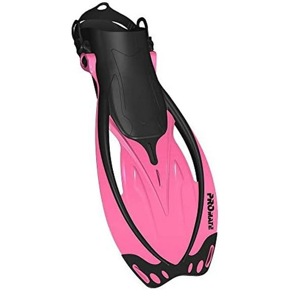 Wave Snorkeling Open Heel Fins Adjustable Strap Snorkel Fins Flippers ...
