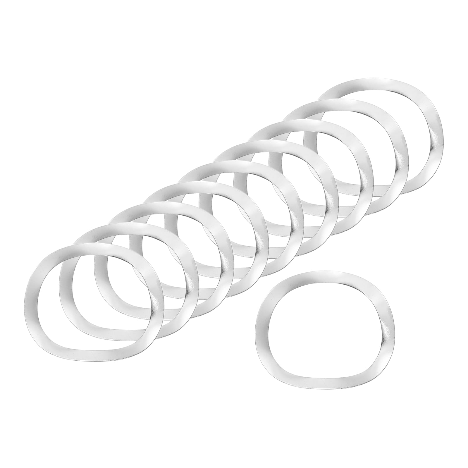 Wave Spring Washer, 100Pcs 1.14"x0.91"x0.01" (ODxIDxT) - 304 Stainless ...