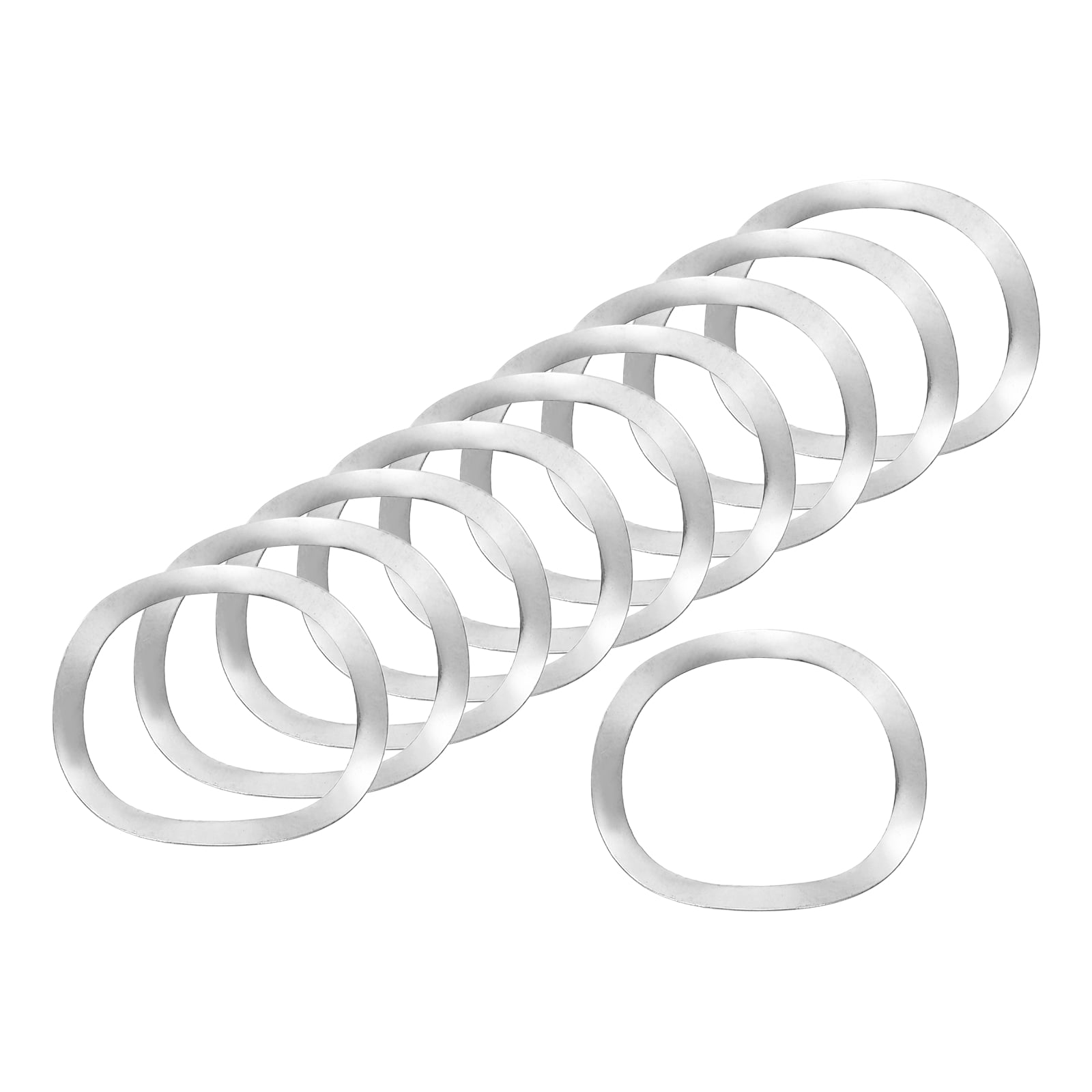 Wave Spring Washer, 100Pcs 1.22"x0.98"x0.01" (ODxIDxT) - 304 Stainless ...