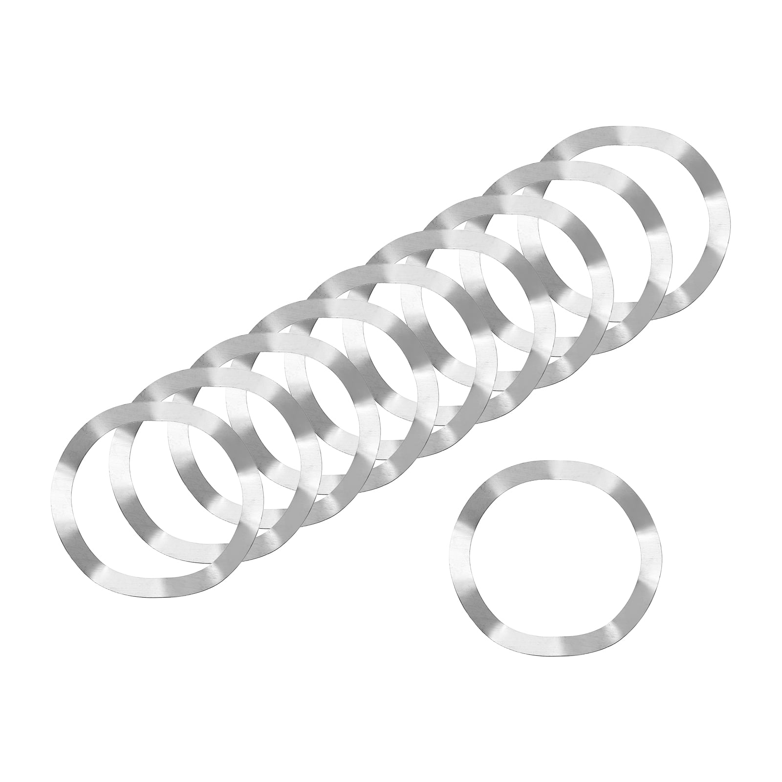 Wave Spring Washer, 10Pcs 2.01"x1.61"x0.01" (ODxIDxT) - 304 Stainless ...
