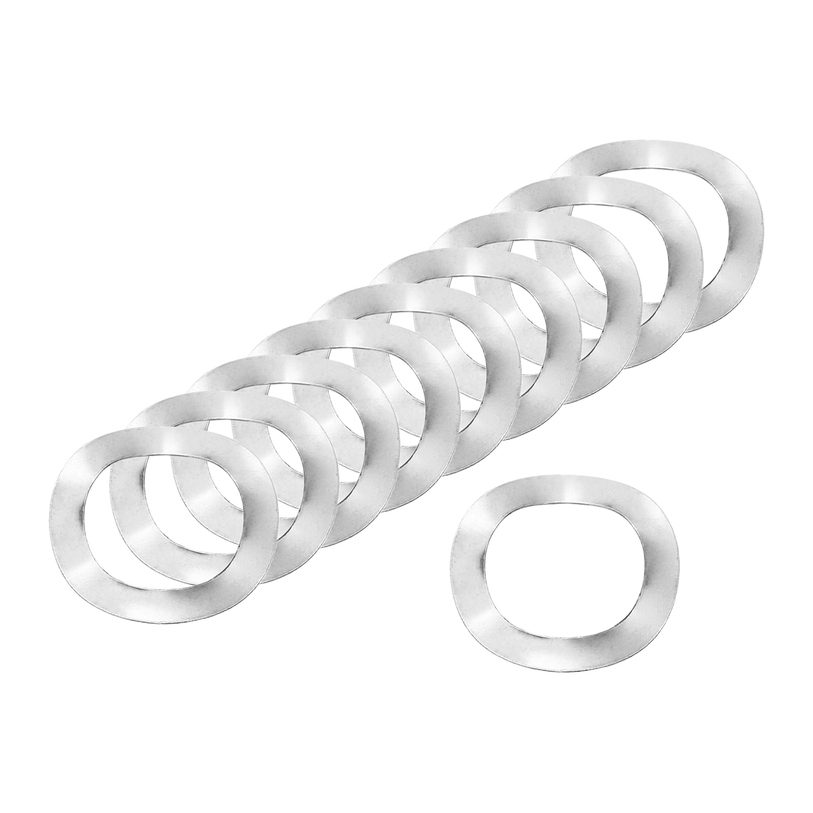 Wave Spring Washer, 20Pcs 0.71"x0.47"x0.01" (ODxIDxT) - 304 Stainless ...