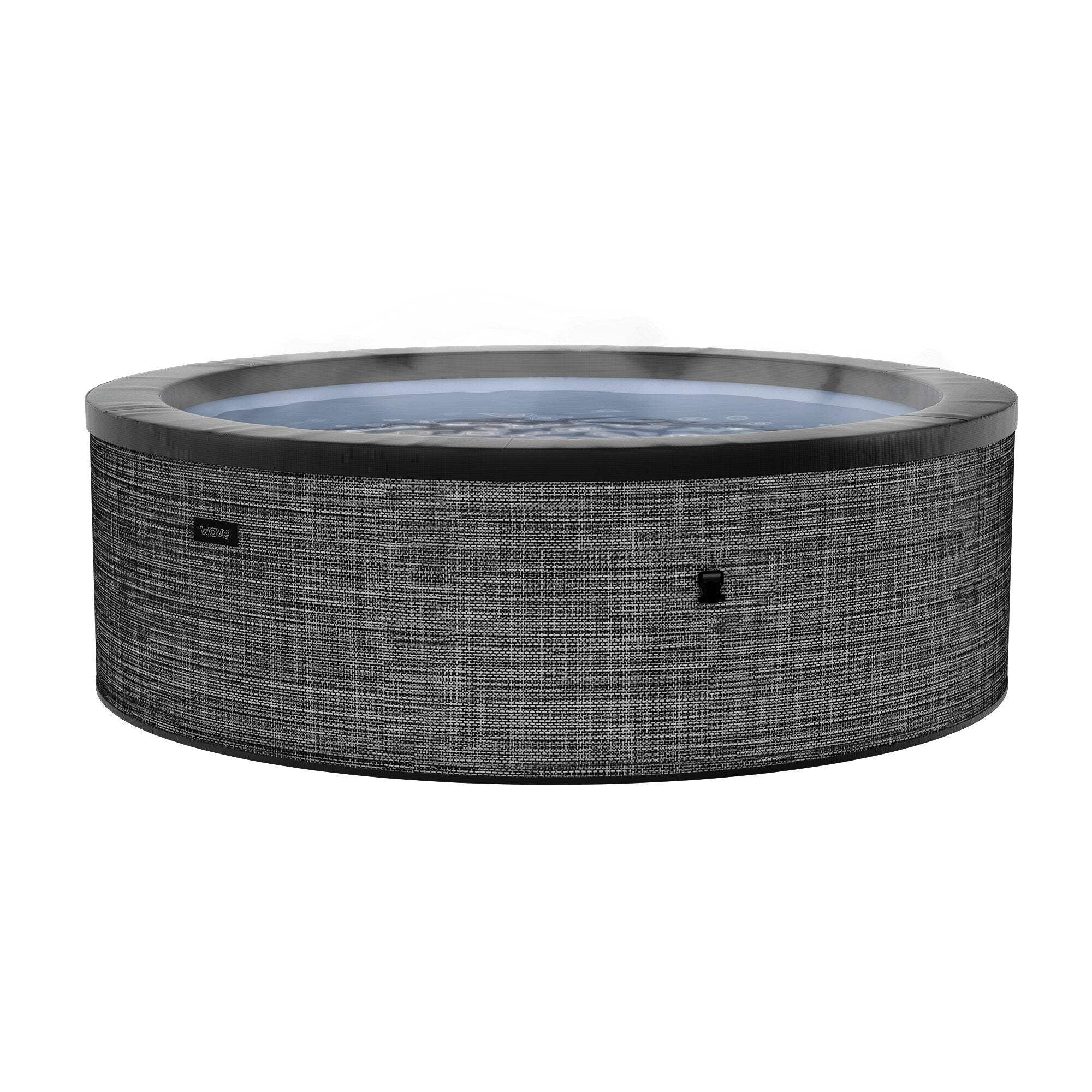 Wave Tahoe 6 Person Eco-Foam Round Hot Tub with 90 Aquajet Massage ...