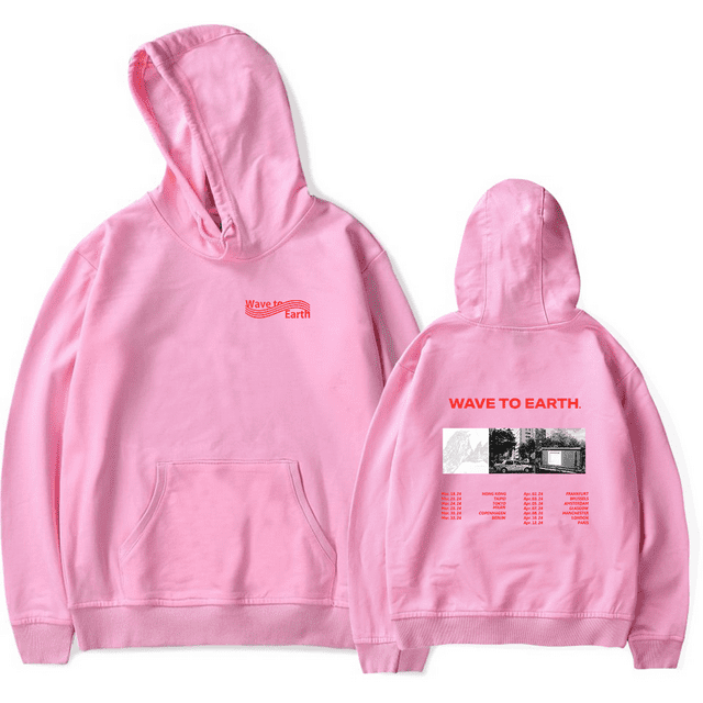 Wave To Earth Hoodies 2024 Tour Merch Men Ladies Fashion Hooded ...