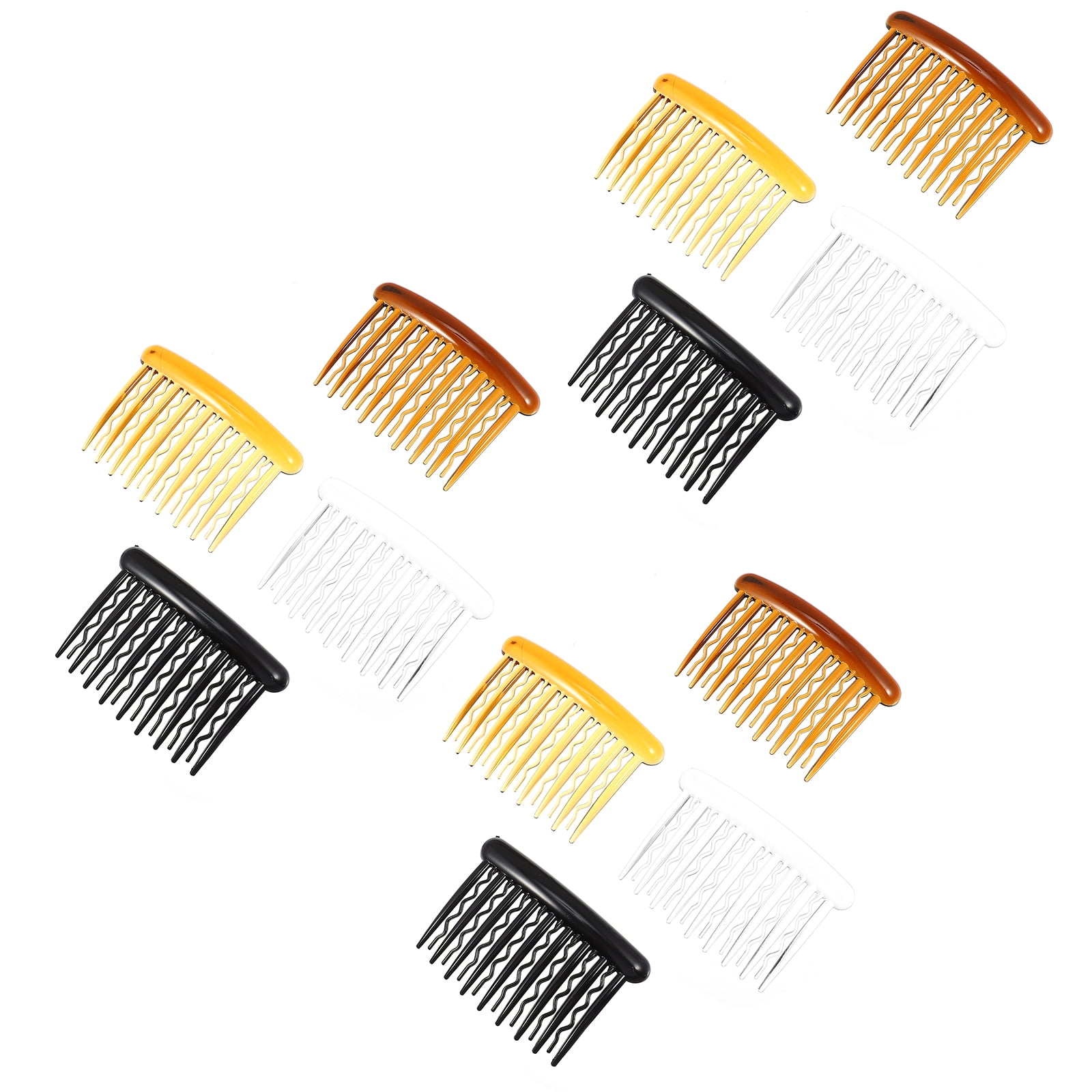 Wave Tooth Side Hair Comb Decorative Combs Detangling Clips Teeth ...