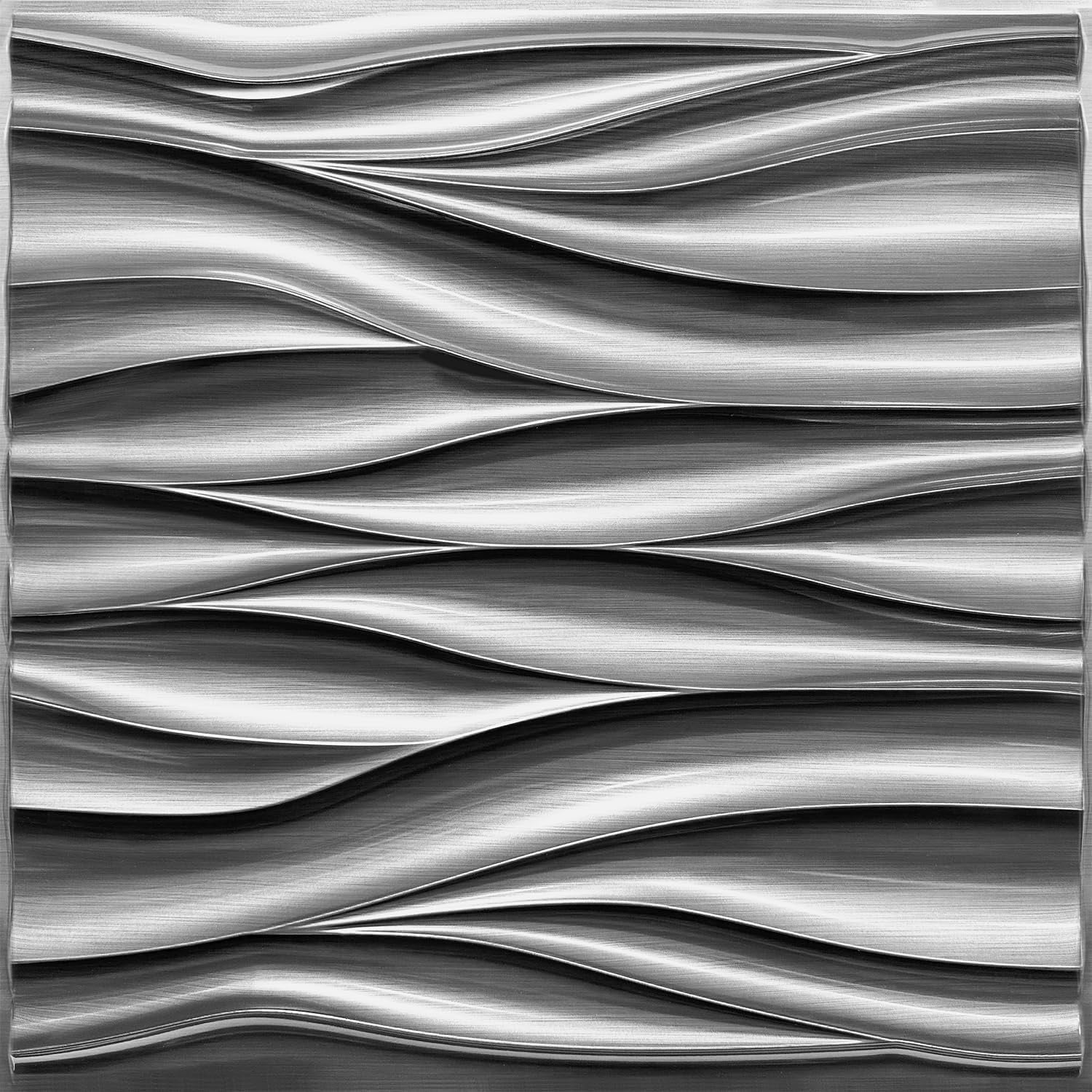 Wave Wall Panels for Interior Wall Decor, White 3D Wall Panels Accent ...