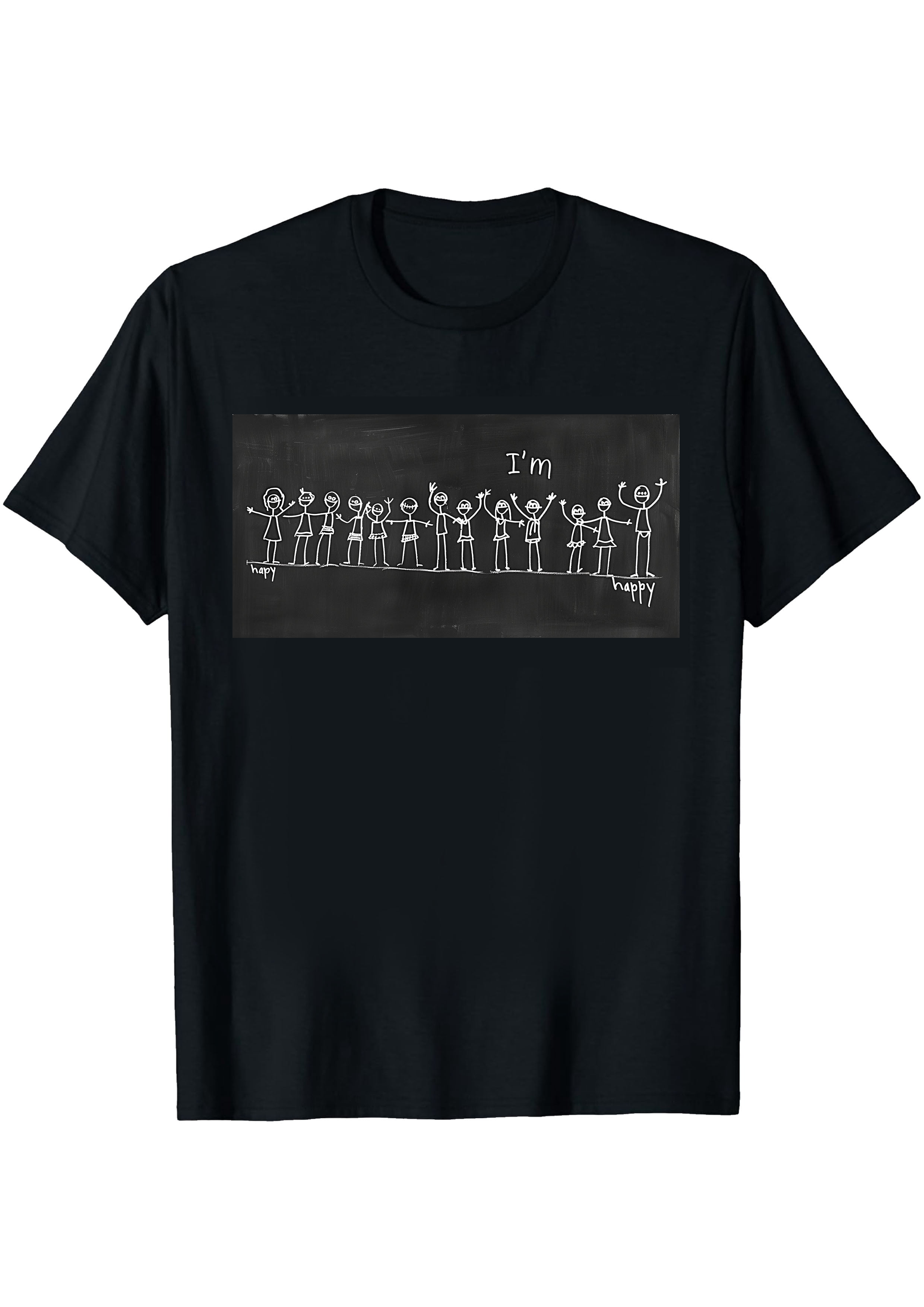 Wave and Smile: Fun Happy Face T-shirt - Walmart.com