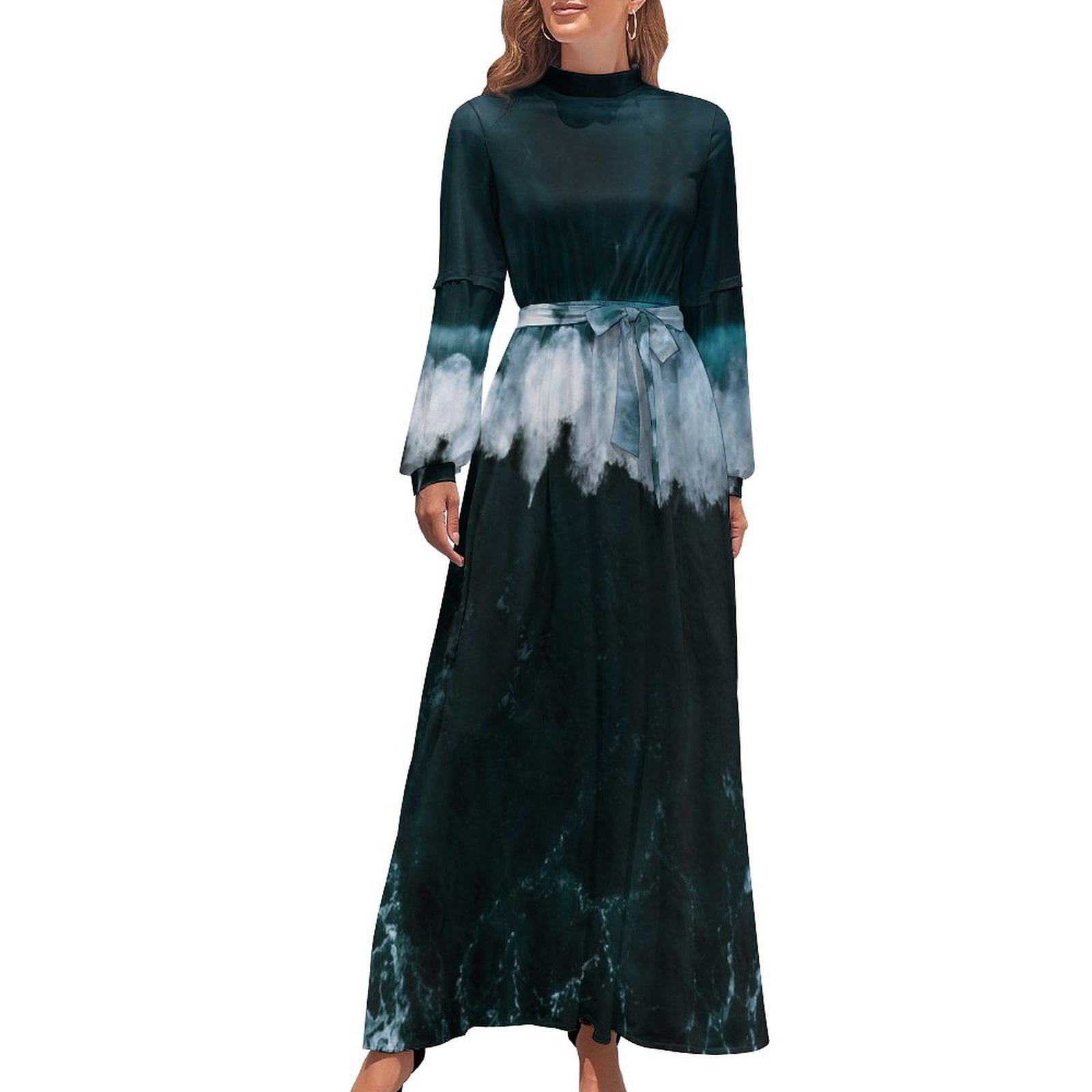 Wave in Motion - Ocean Photography Long Dress Women dresses summer ...