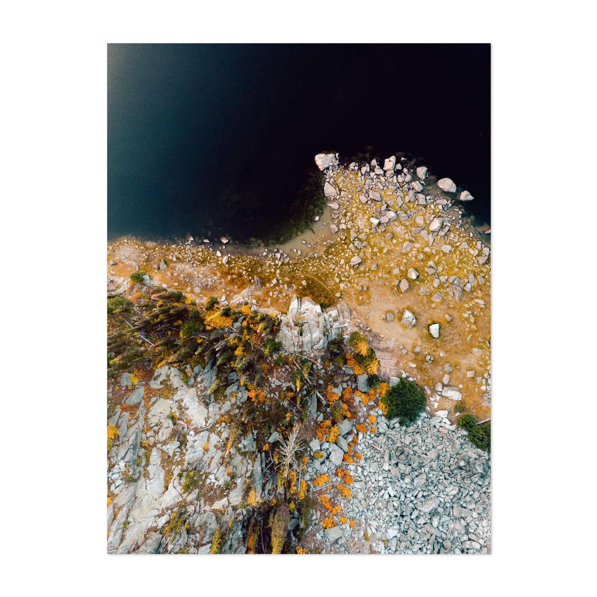 Wave-shaped Shoreline - McCall Idaho Photography Nature Landscape ...